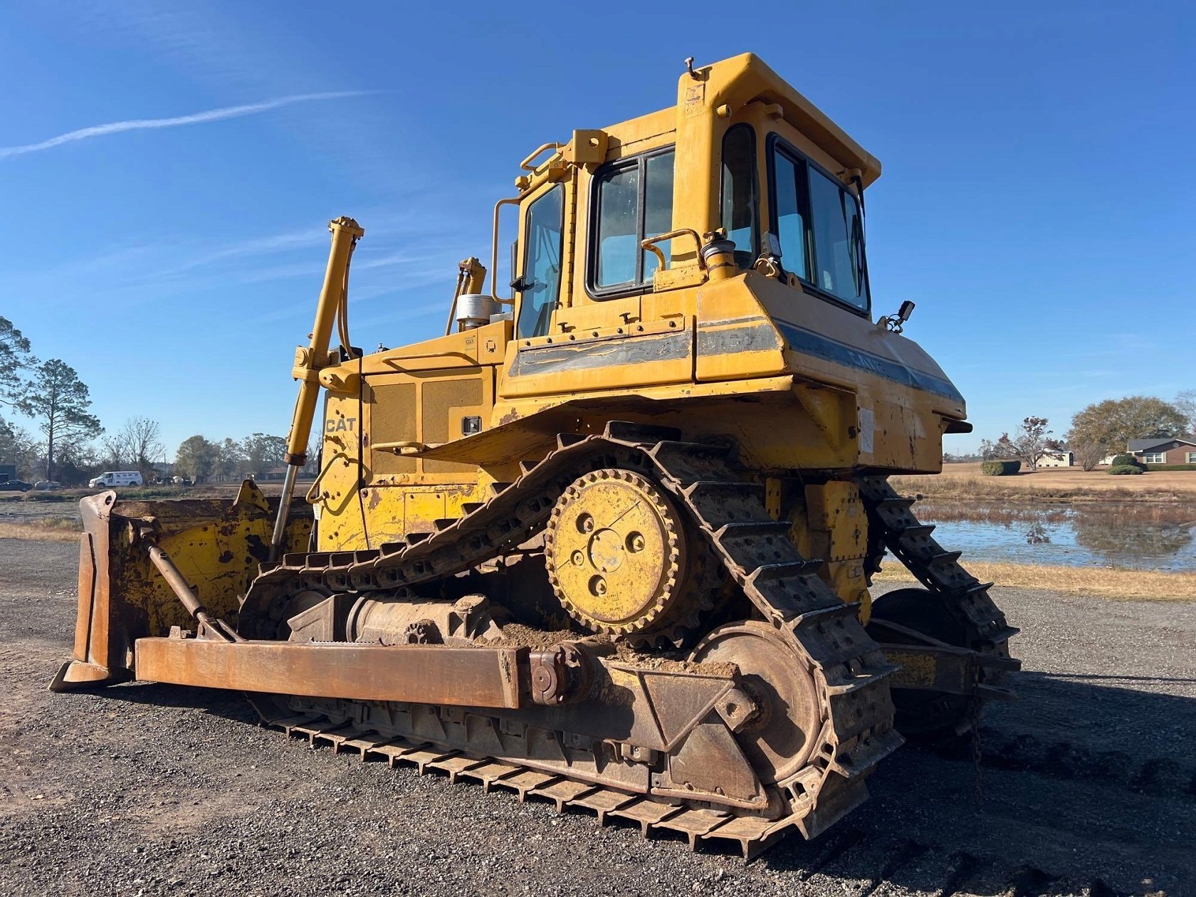 1987 CATERPILLAR D6H HIGH TRACK CRAWLER DOZER