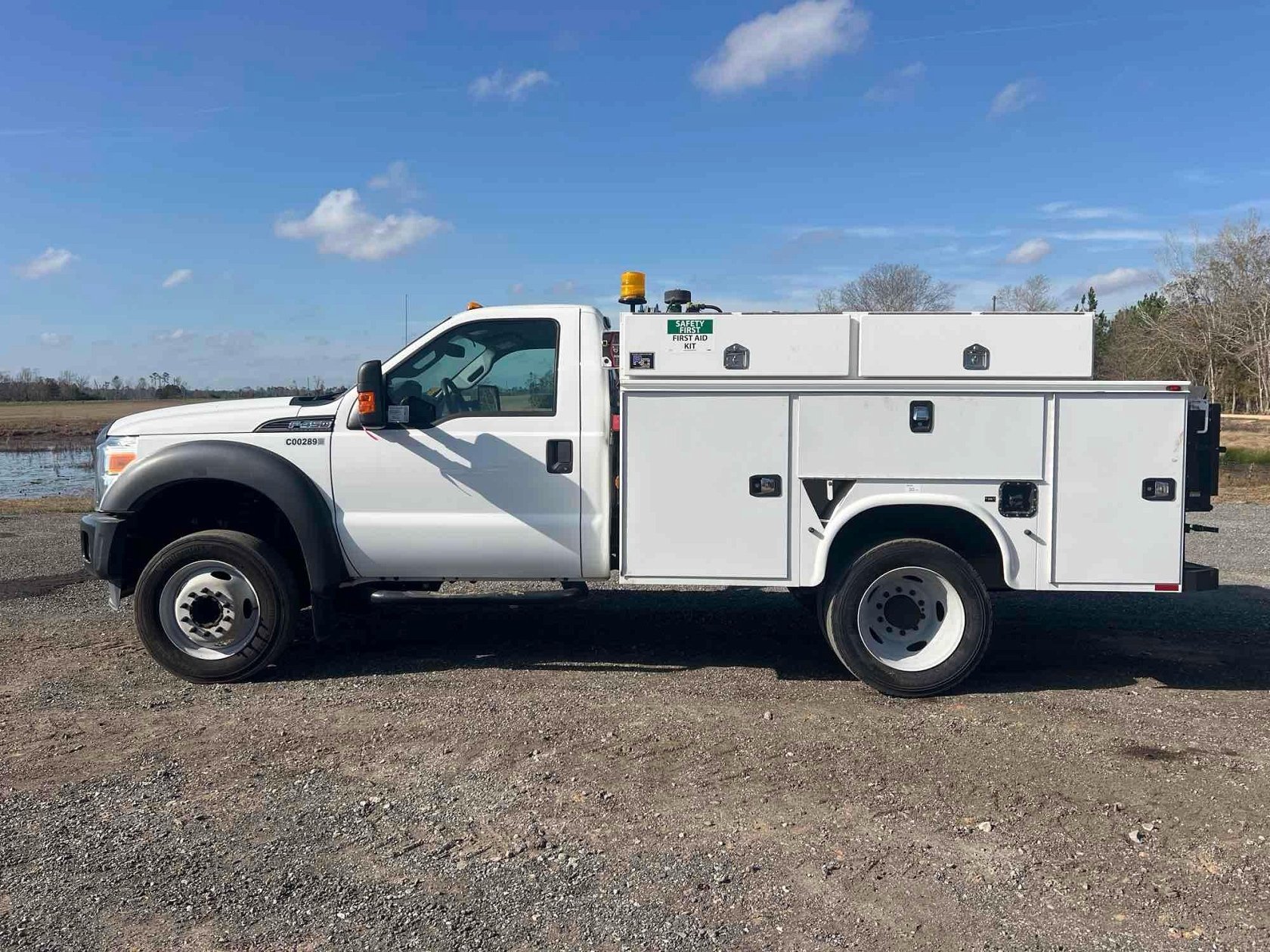 2014 FORD F-450 XL SUPER DUTY SERVICE TRUCK