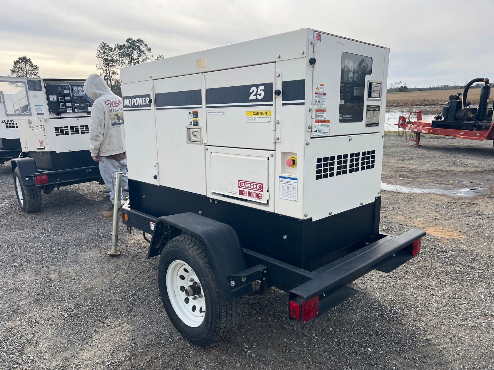 2021 MULTIQUIP WHISPER PORTABLE AC GENERATOR